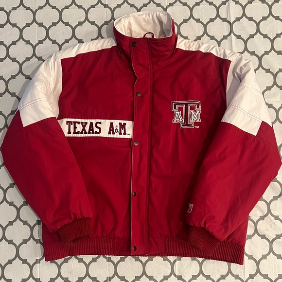 LOGO 7 | Jackets & Coats | Vintage Logo 7 Jacket Puffer Mens Xl Texas ...